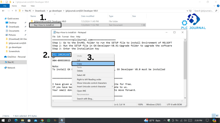 GX-Developer Mitsubishi V8.0 8.91 PLC Software Free