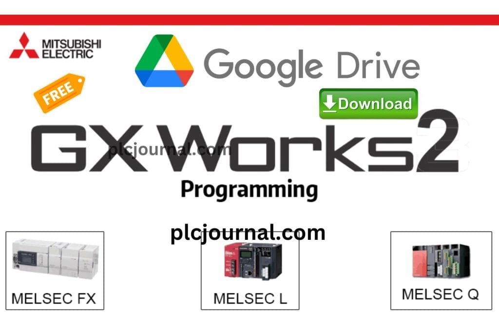 Download GX-Works2 Mitsubishi PLC Software Free (GoogleDrive)