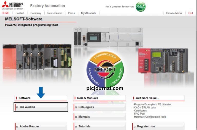 Free Download GX-Works3 Mitsubishi PLC Update Software 2024
