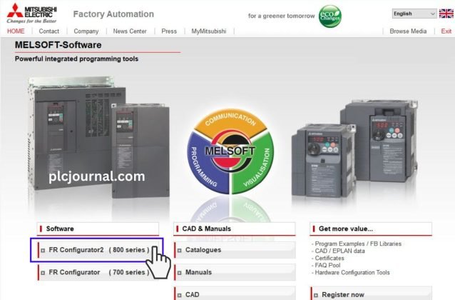 FR-Configurator2 V1.15R-1.13P-1.03D Inverter Mitsubishi Software