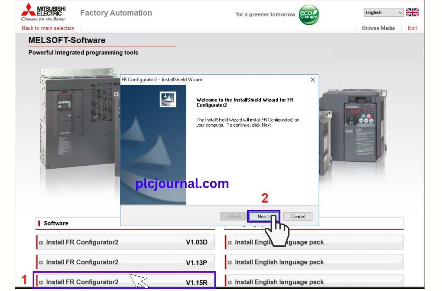 Free Download FR-Configurator2 Inverter Mitsubishi Software
