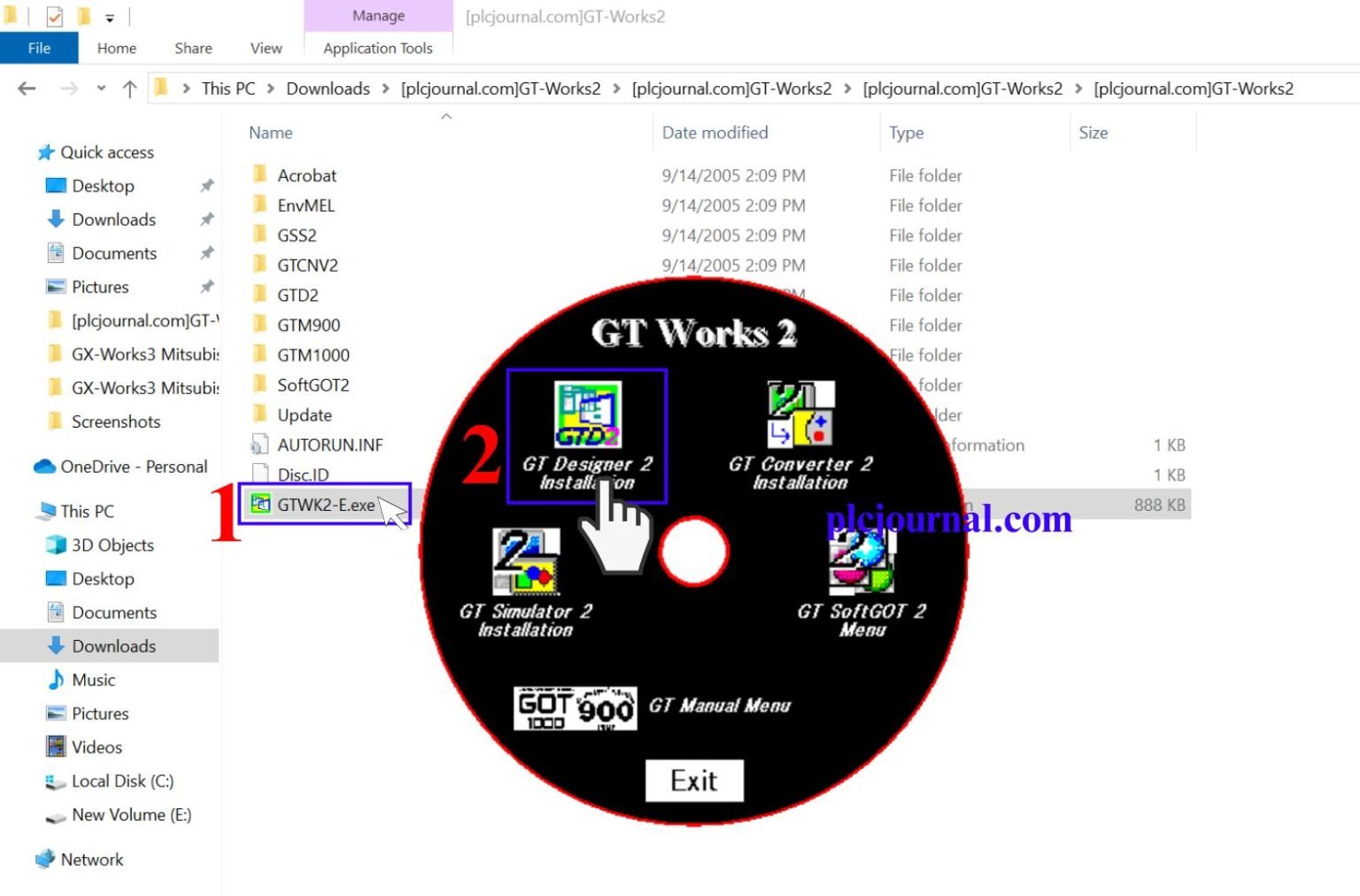 Download GT Desinger2 - GT Works2 Mitsubishi HMI Software free