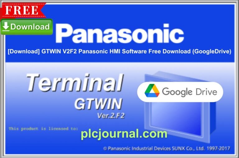 GTWIN V2F2 Panasonic HMI Software Free Download 2026