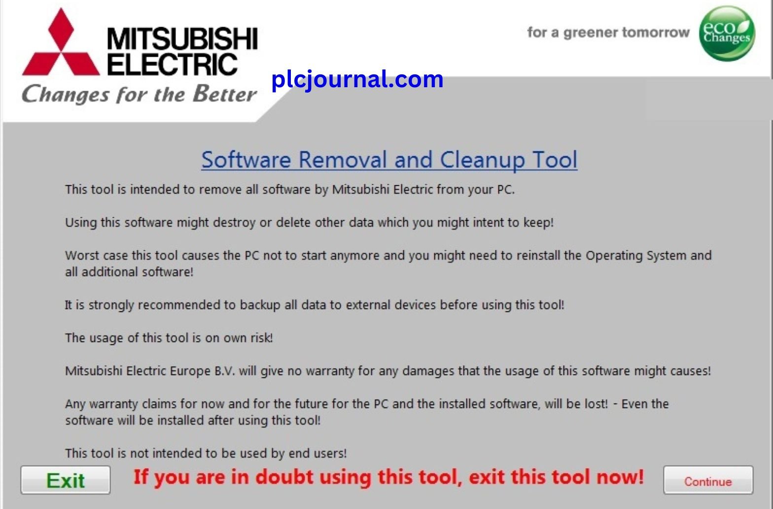Mitsubishi Clean Up Tool Software Free Download