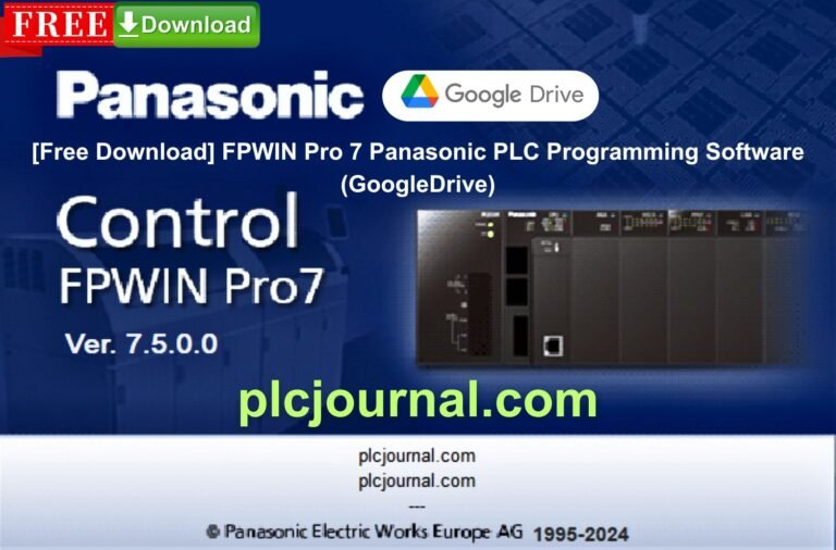 FPWIN Pro 7 Panasonic PLC Programming Software Free 2024