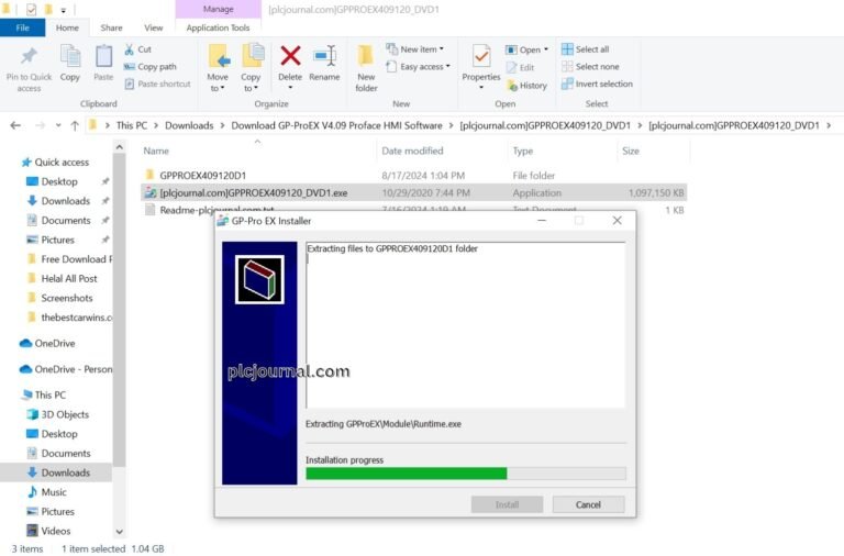 Download GP-Pro EX V4.09 Pro-face HMI Software Full Free 2024