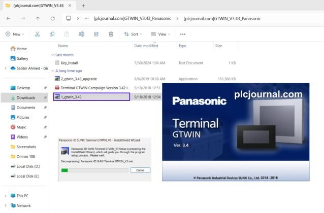 GTWIN V3.43 Panasonic HMI Software Free Download 2025
