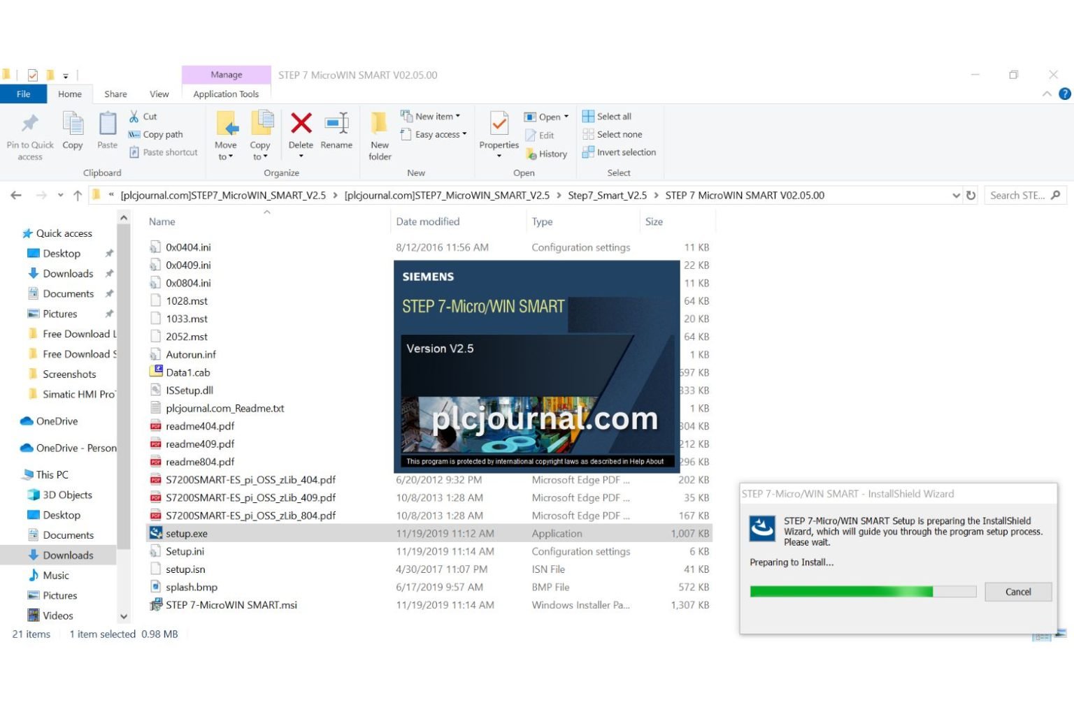 STEP7 MicroWIN SMART V2.5 for PLC S7-200 Siemens Software