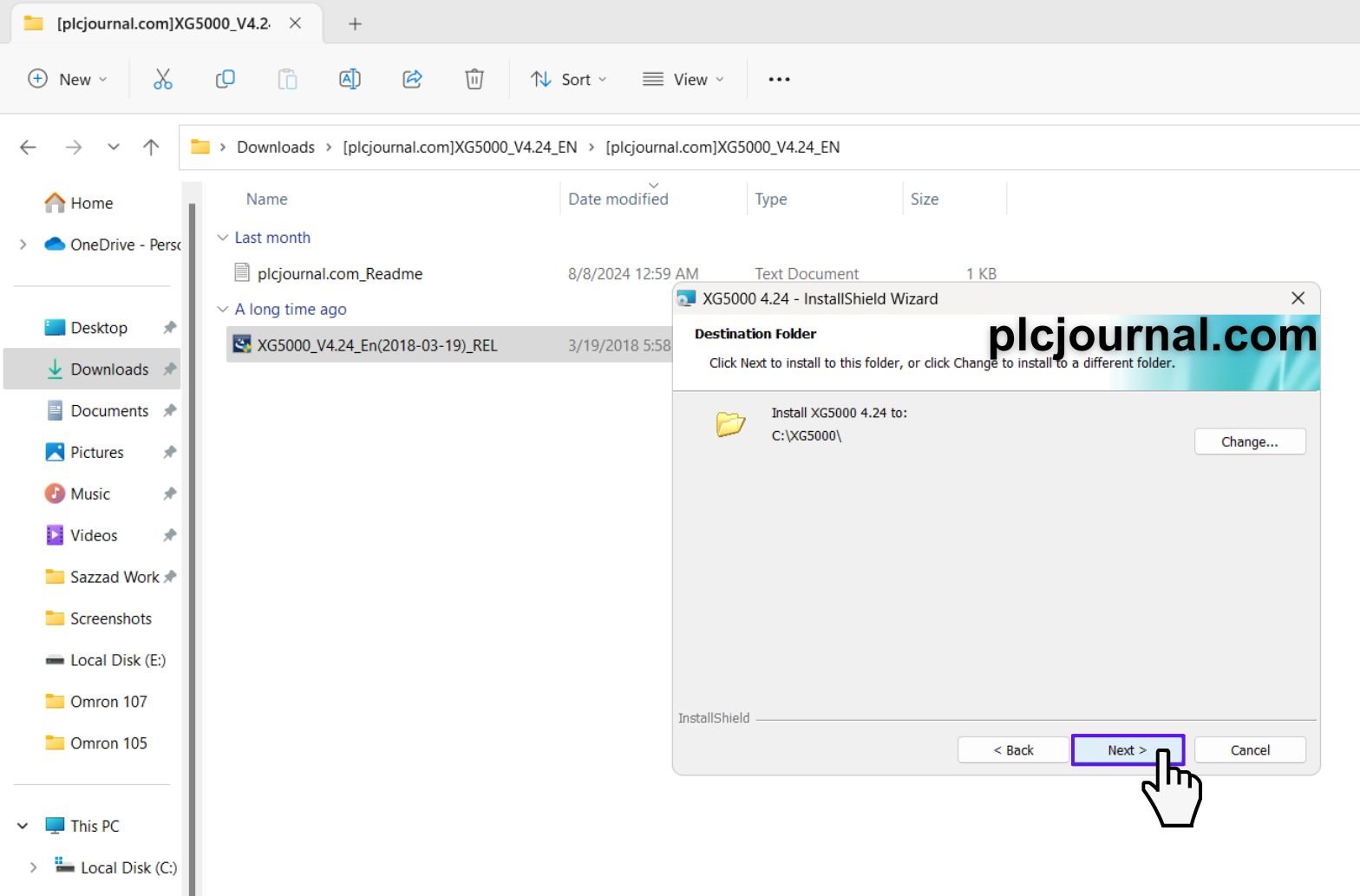 XG-5000 V4.24 XG Series LS PLC Software Free Download 2025