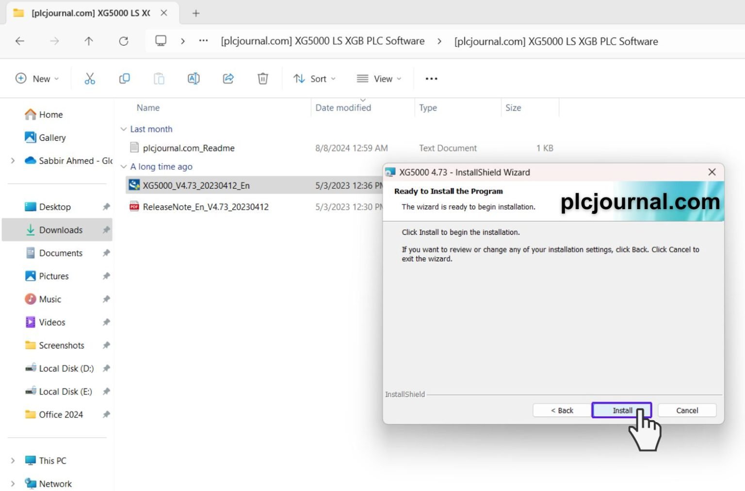 XG5000 V4.73 LS XGB PLC Software Free Download 2025