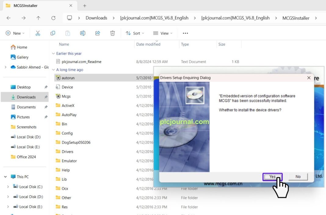 MCGS V6.8 HMI English Software Free Download (GoogleDrive)