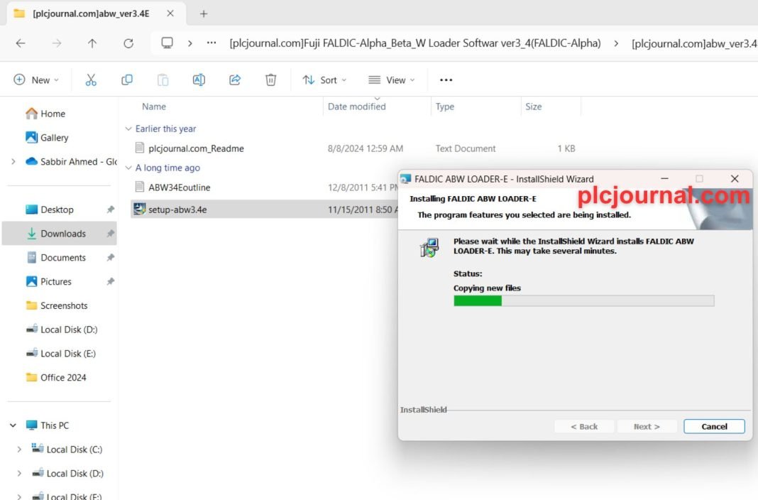 FALDIC ABW LOADER-E FUJI Servo Software Free Download