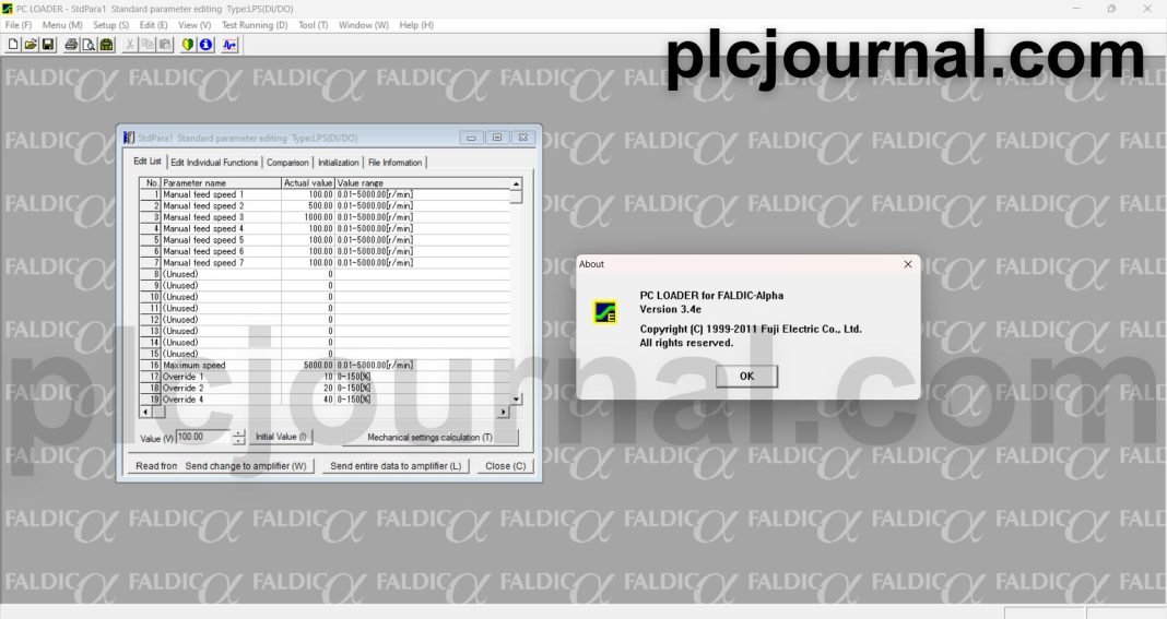 FALDIC ABW LOADER-E FUJI Servo Software Free Download