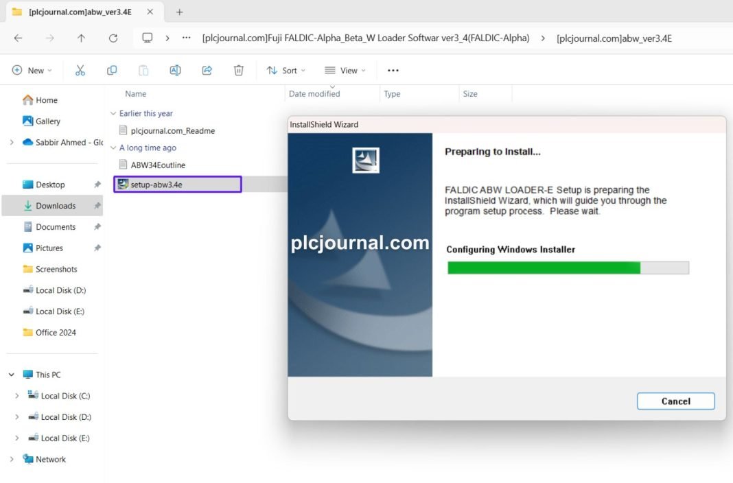 FALDIC ABW LOADER-E FUJI Servo Software Free Download