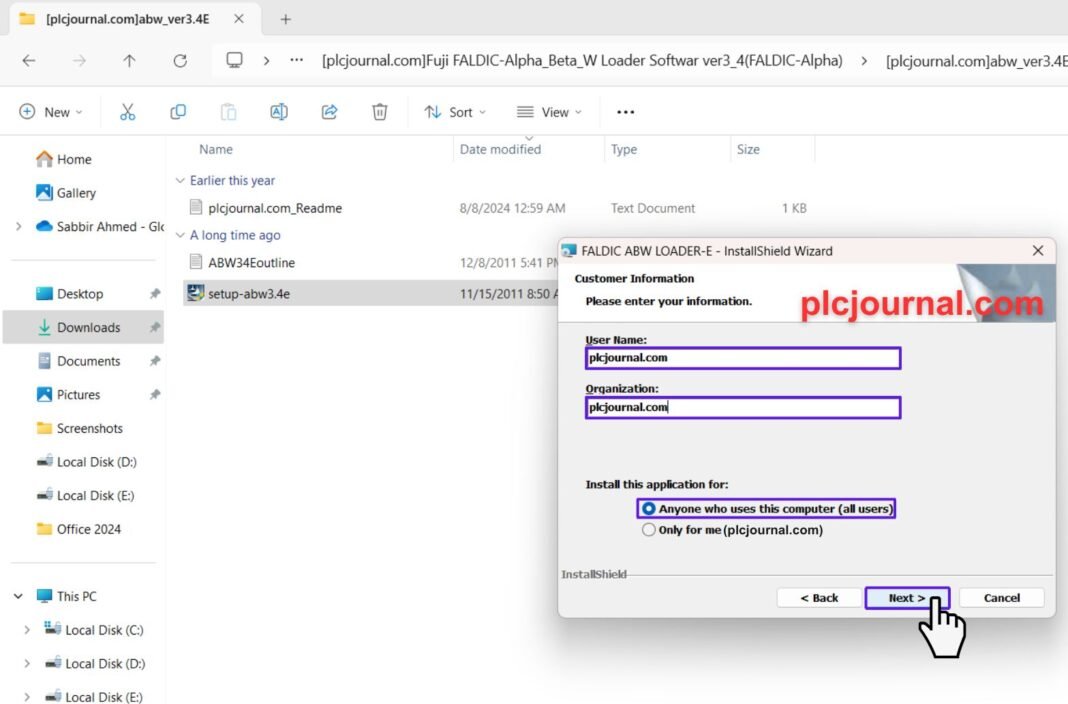 FALDIC ABW LOADER-E FUJI Servo Software Version 3 Free