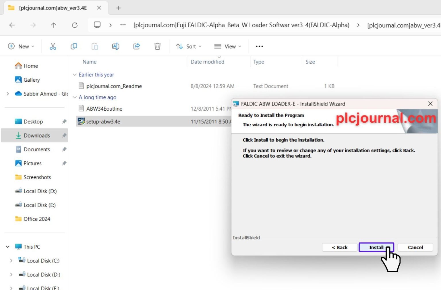 FALDIC ABW LOADER-E FUJI Servo Software Version 3 Free