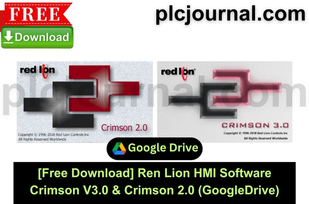 Ren Lion HMI Software Crimson V3.0 & 2.0 Free Download