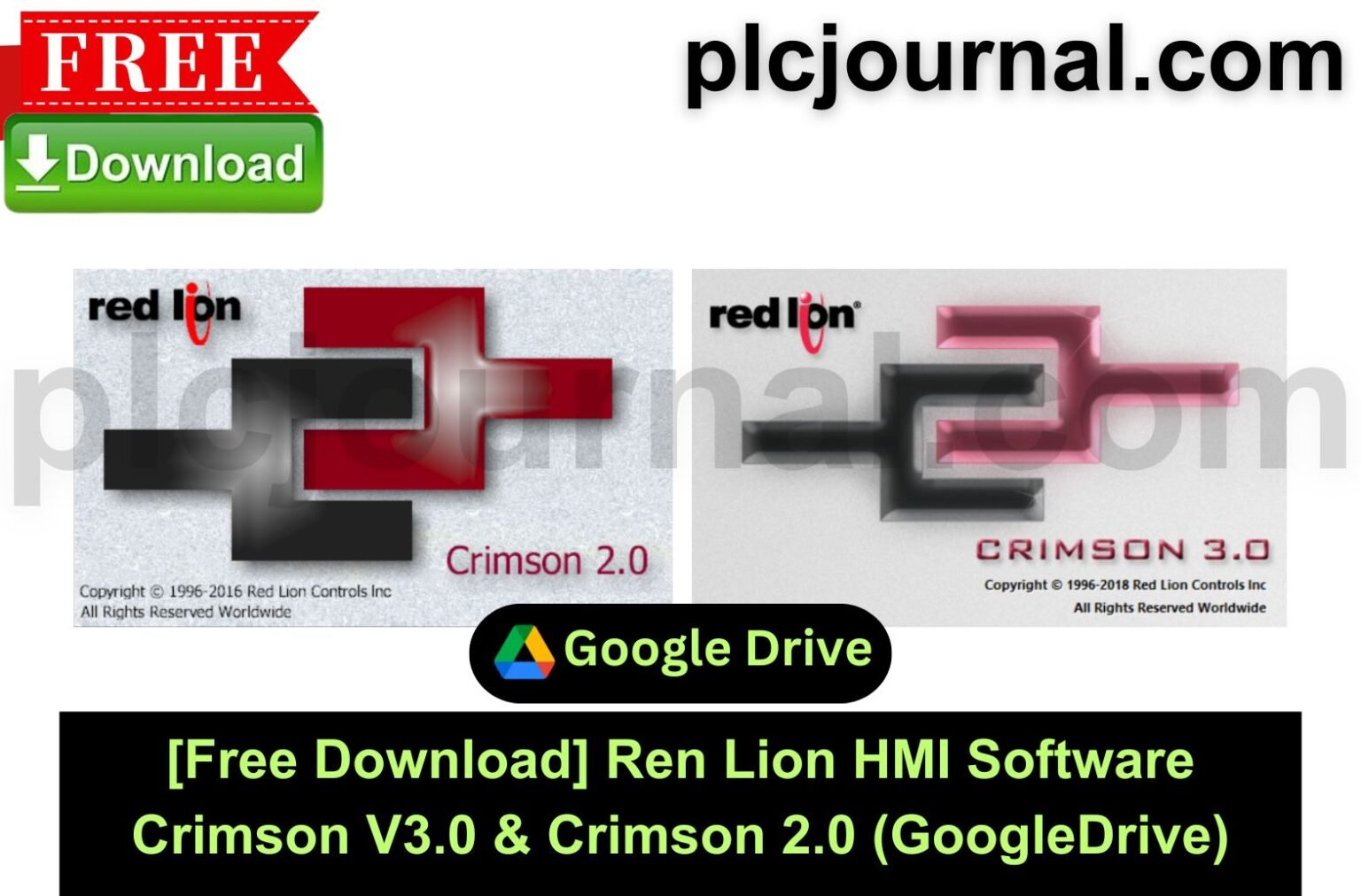 Ren Lion HMI Software Crimson V3.0 & 2.0 Free Download