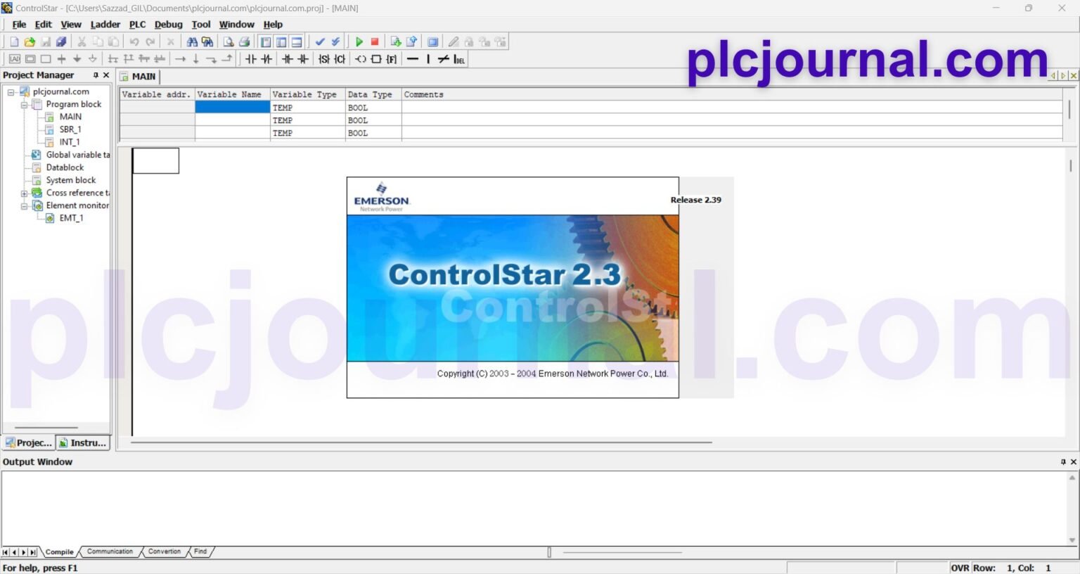 ControlStar EMERSON PLC Software Free Download 2025