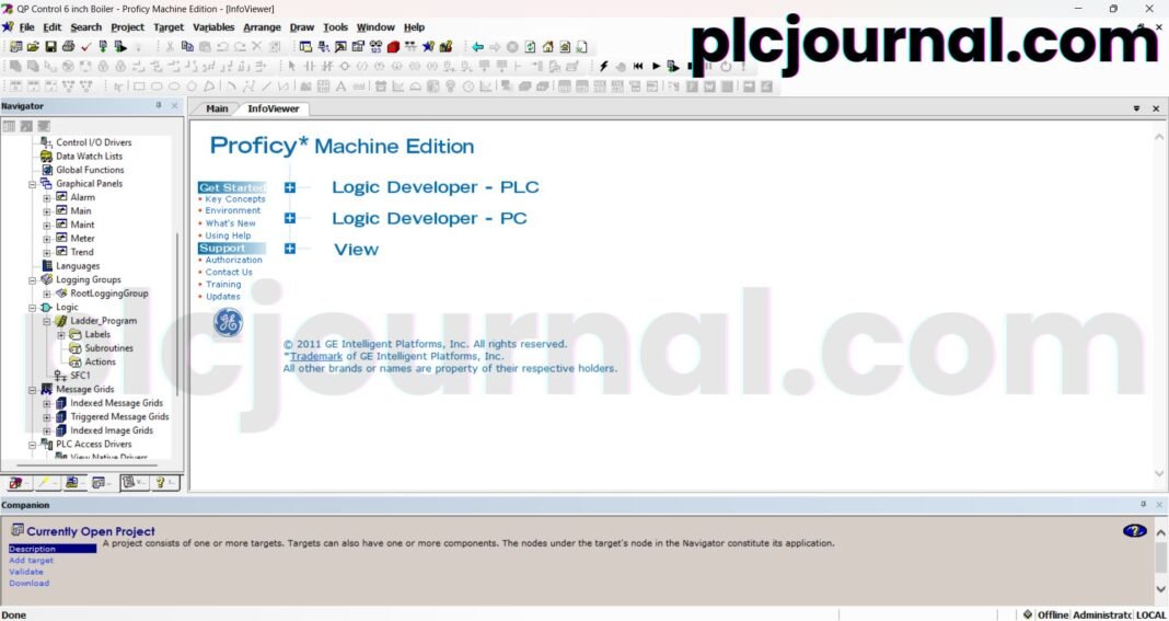 Proficy Machine Edition GE-FANUC PLC Software Free Download