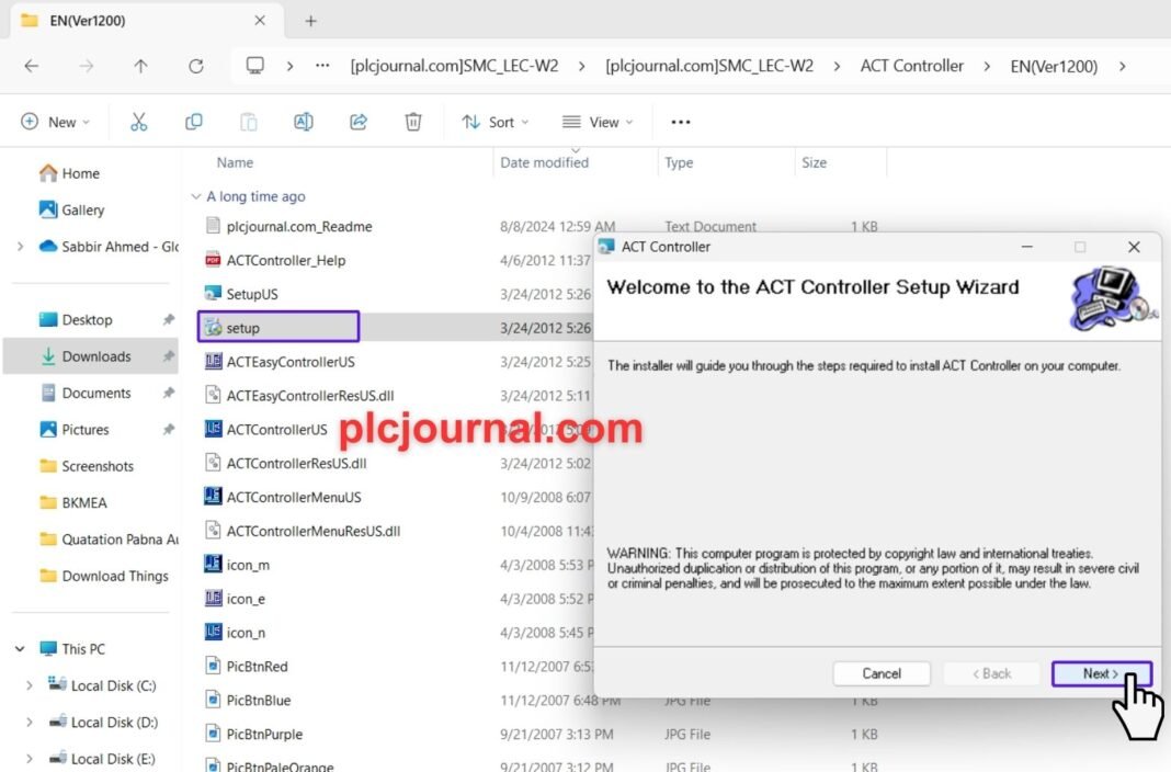 ACT Controller SMC Electric Actuator Software Free Download