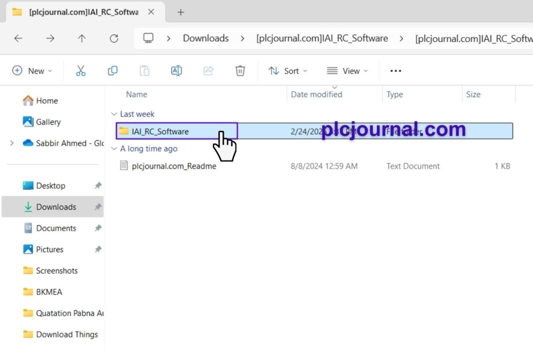PC Interface Software RC/EC IAI – Free Download (Google Drive)
