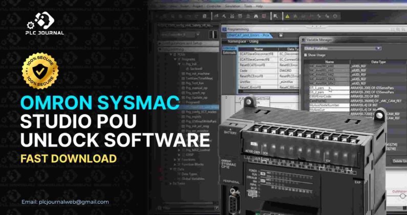 Omron Sysmac Studio POU Unlock Software Fast Download